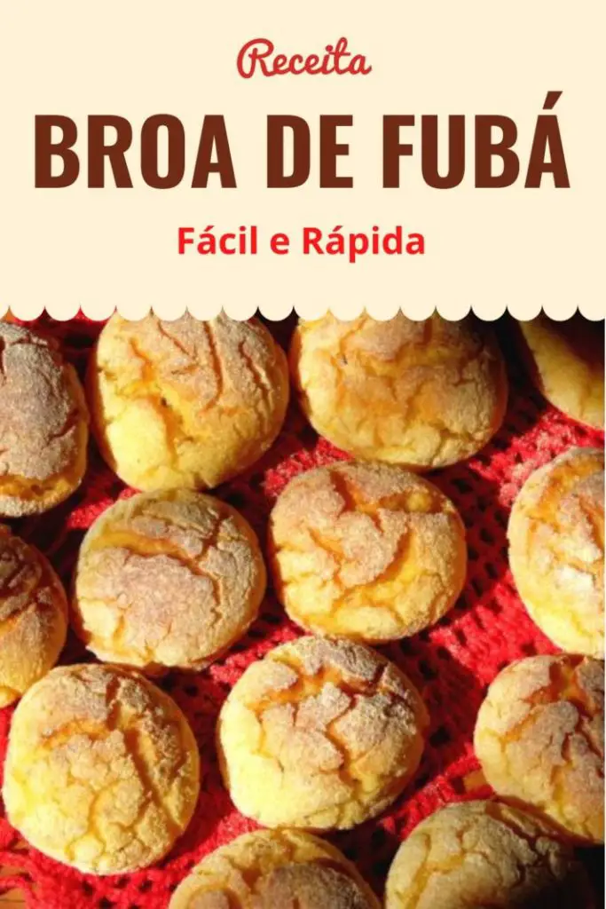 Receita de Broa de Fubá Fácil e Deliciosa - Meu Lar Minha Paz