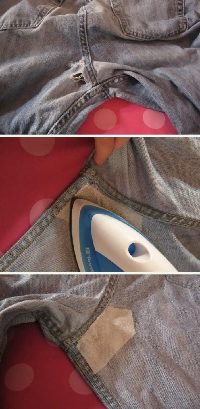 Como salvar seu jeans rasgados com um truque simples - Meu Lar Minha Paz